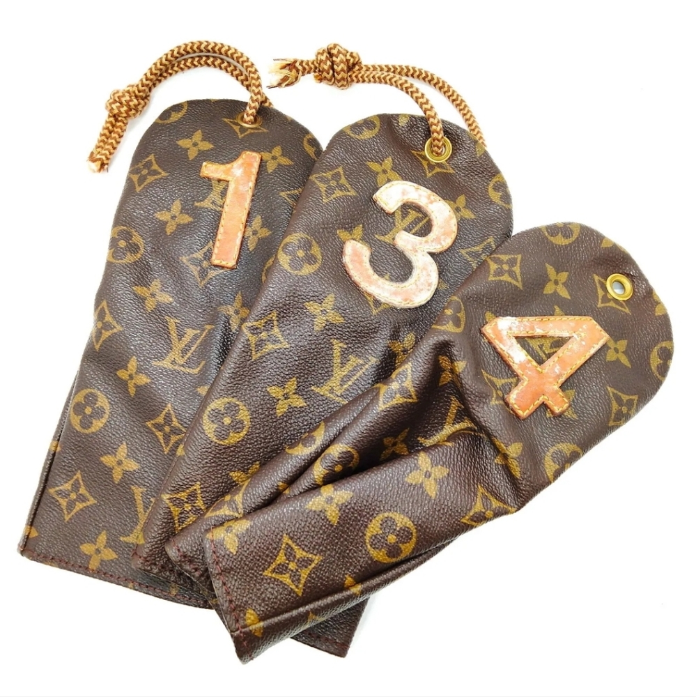 Louis Vuitton Lv Golf Club Headcovers Pouch Monogram - Gem